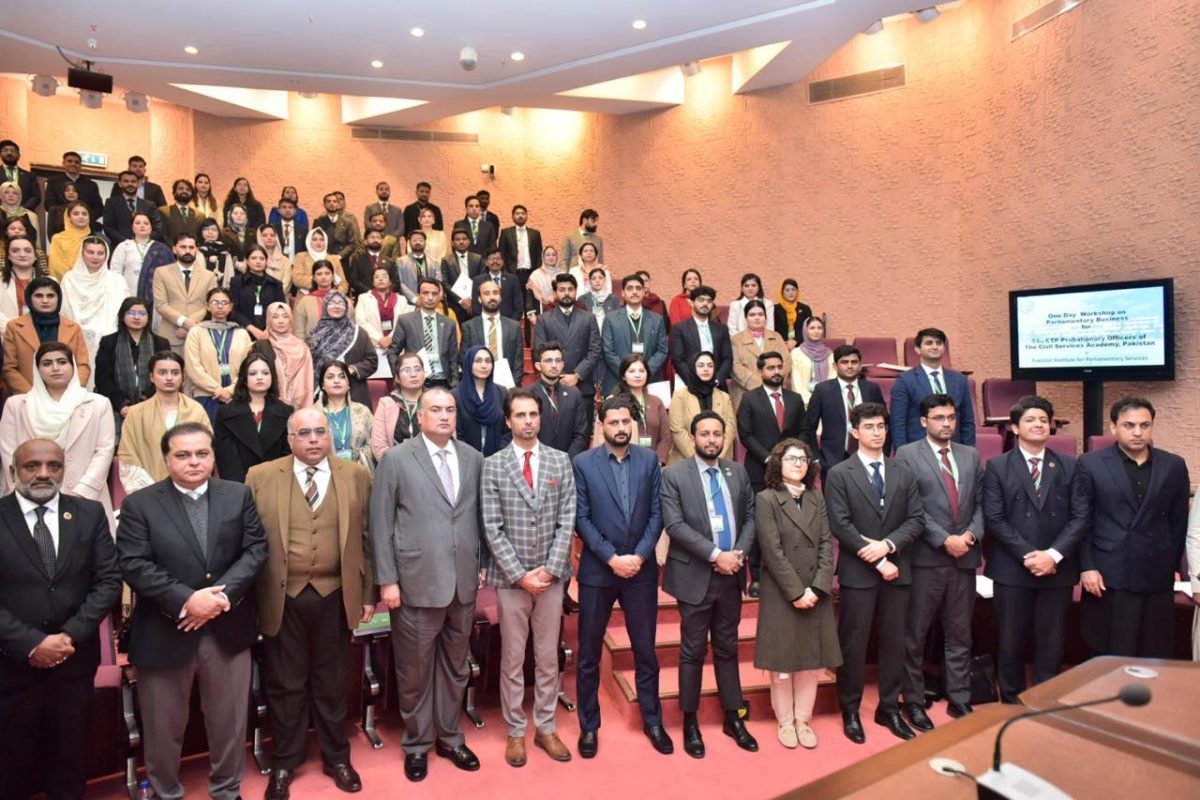 PIPS organized one-day Parliamentary Training Workshop for 53rd Common ...